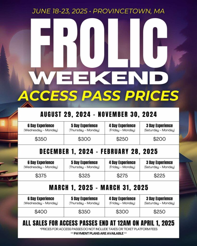 FROLIC Weekend - FROLIC