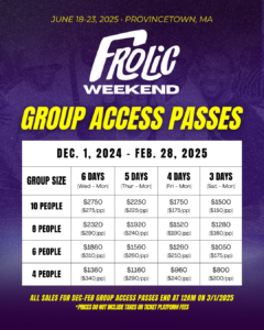 FROLIC Weekend - FROLIC
