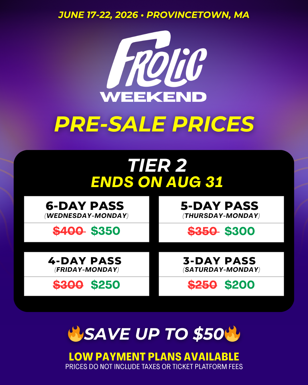 FROLIC Weekend - FROLIC